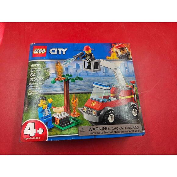 Lego | Toys | Lego City Barbecue Burn Out Building Toy Fire Truck New ...